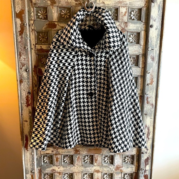 Cejon | Jackets & Coats | Caped Crusader In Herringbone | Poshmark